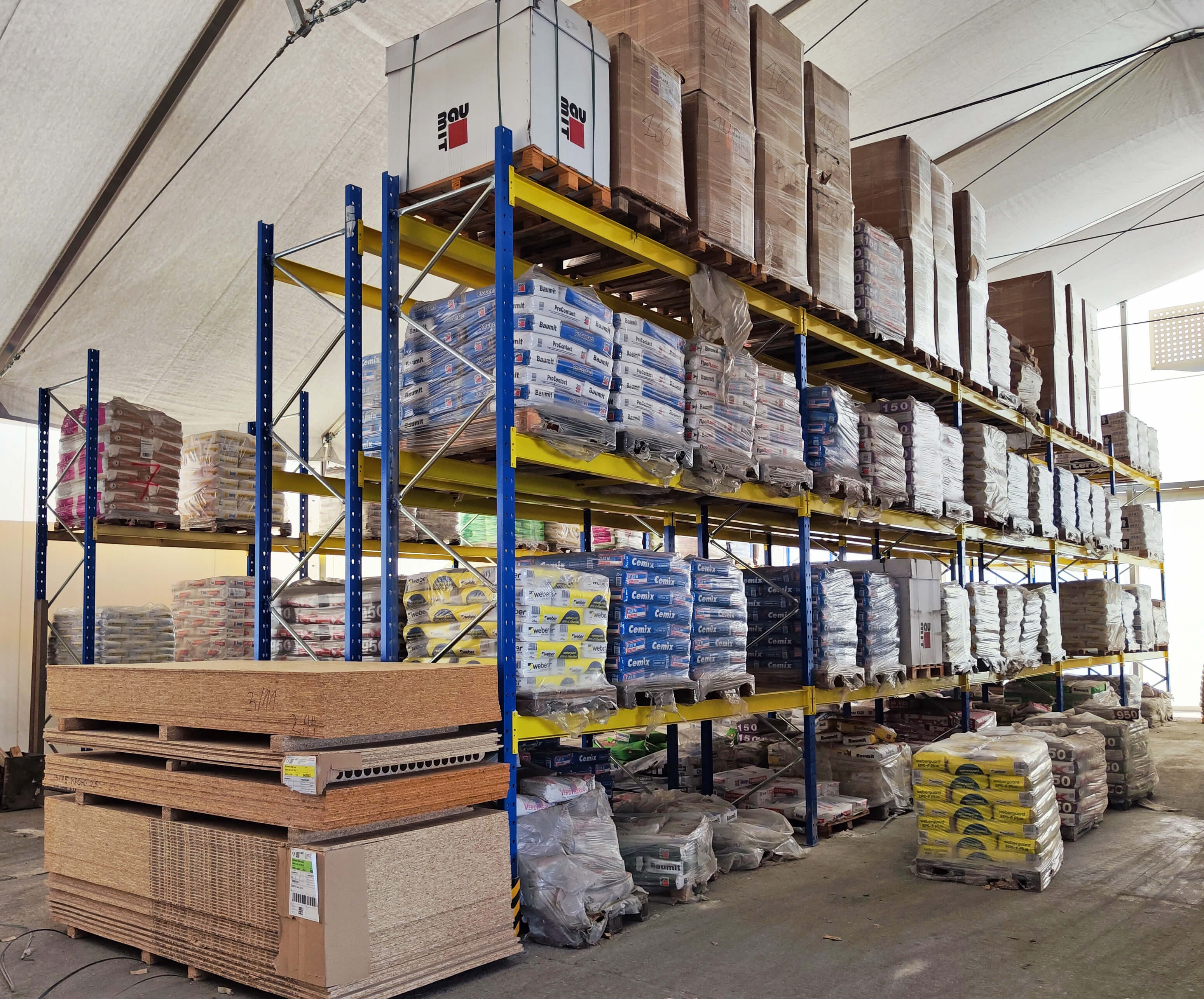 Estanterías resistentes para materiales de construcción | OHRA GmbH